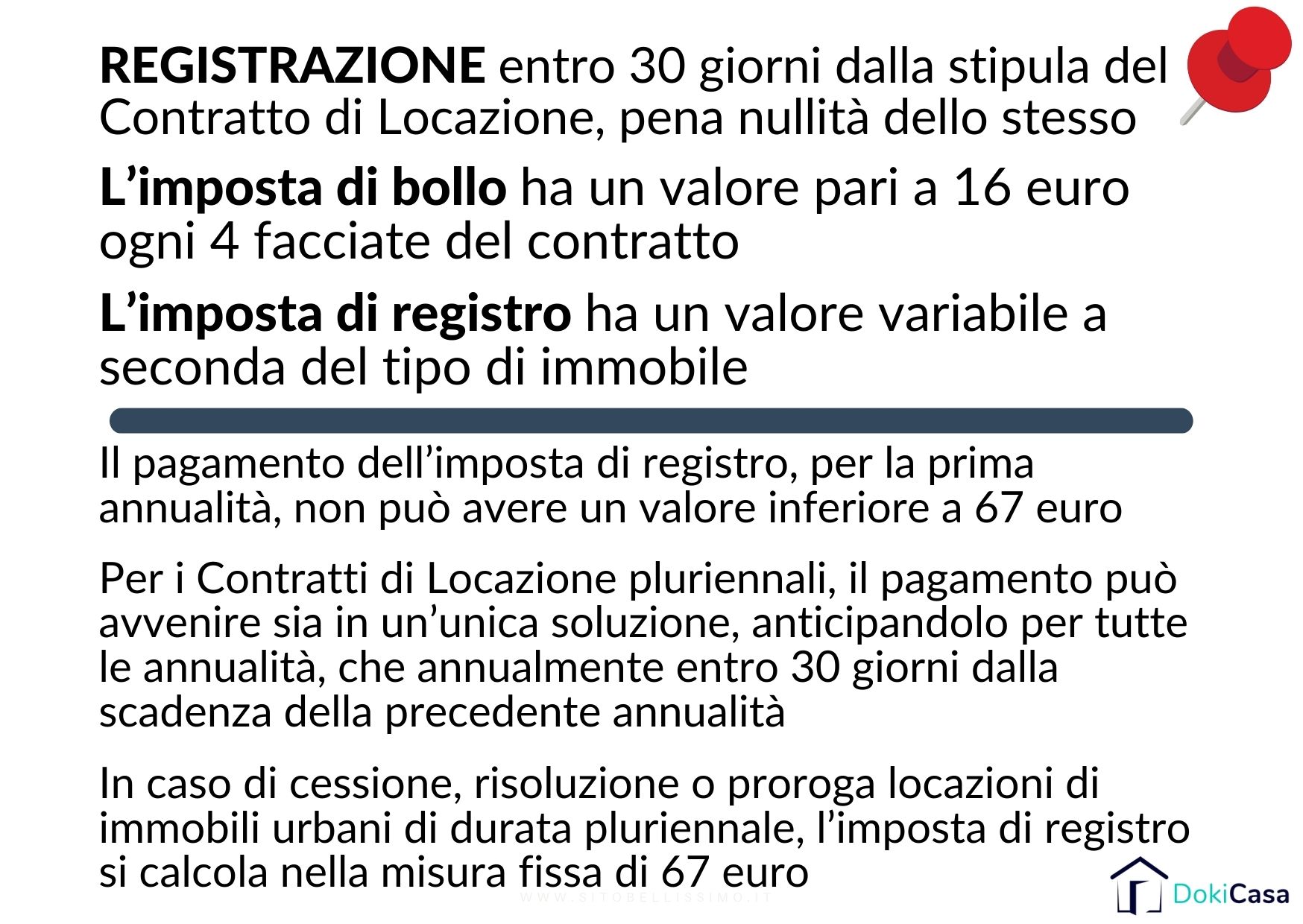 Imposta di bollo e Imposta di registro per la locazione | Blog DokiCasa