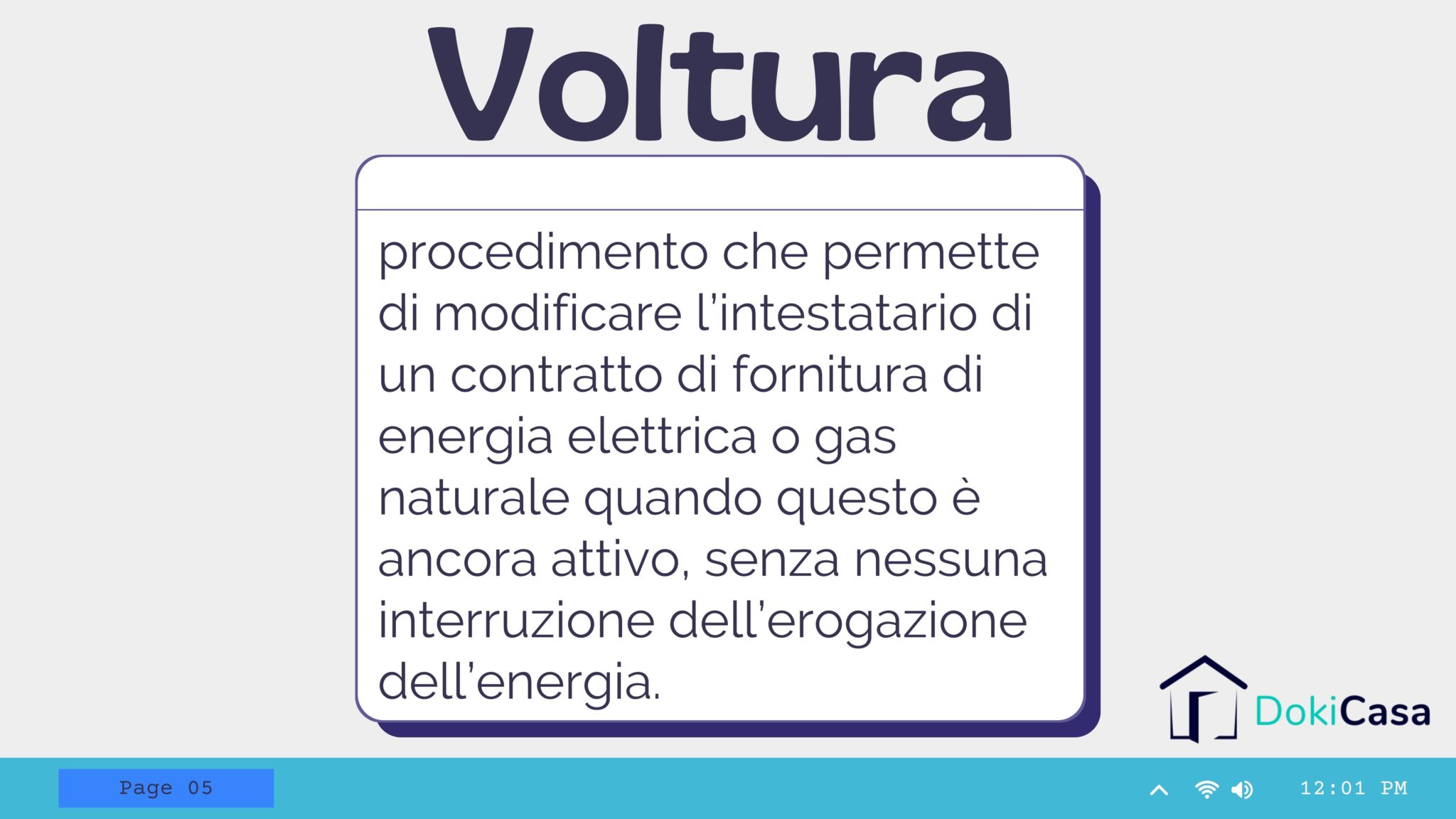 Voltura luce e gas: tempistiche e modalità | Blog DokiCasa
